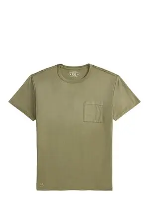 Ralph Lauren Garment-dyed Pocket T-shirt - Valley Moss