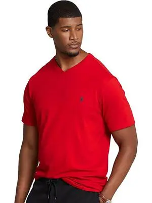 Ralph Lauren Jersey V-neck T-shirt - Rl2000 Red
