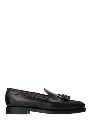 Ralph Lauren Booth Calfskin Loafer - Black