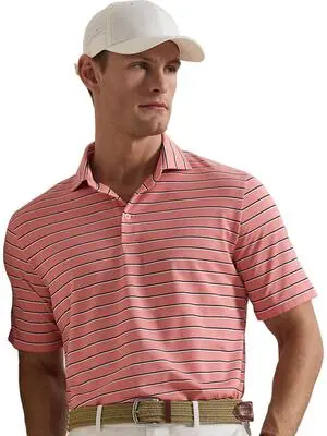 Ralph Lauren Classic Fit Performance Polo Shirt Desert Rose Multi