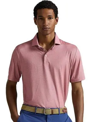 Ralph Lauren Classic Fit Performance Polo Shirt Desert Rose Petal Boxes