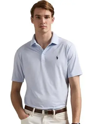 Ralph Lauren Classic Fit Performance Polo Shirt - Oxford Blue