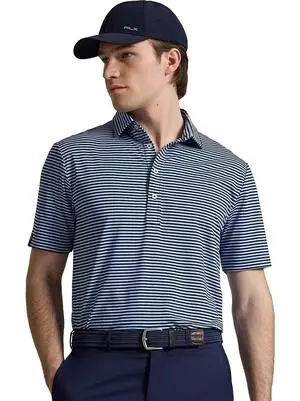 Ralph Lauren Classic Fit Performance Polo Shirt Refined Navy/austin Blue