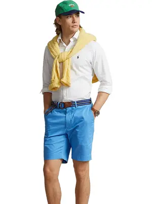 Ralph Lauren 9-inch Tailored Fit Performance Short Florida Blue
