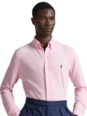Ralph Lauren Featherweight Mesh Shirt - Carmel Pink