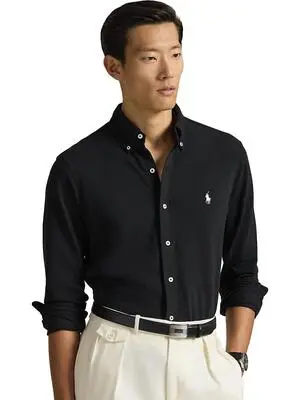 Ralph Lauren Featherweight Mesh Shirt - Polo Black