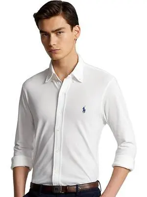 Ralph Lauren Featherweight Mesh Shirt - White