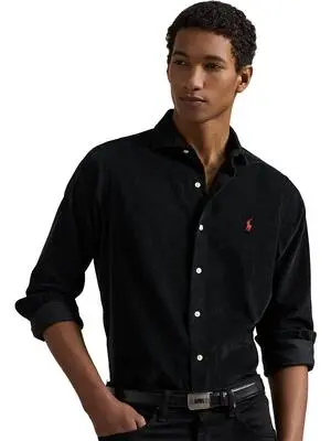 Ralph Lauren Classic Fit Corduroy Shirt - Polo Black