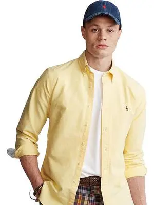Polo Ralph Lauren The Iconic Oxford Shirt Yellow Oxford
