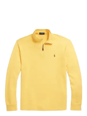 Ralph Lauren Ralph Lauren Estate-Rib Quarter-Zip Pullover Fall Yellow