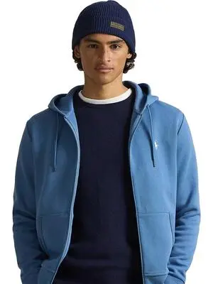 Ralph Lauren Double-knit Full-zip Hoodie - Delta Blue