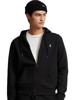 Ralph Lauren Double-knit Full-zip Hoodie - Polo Black
