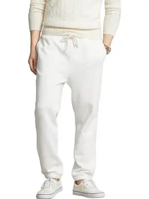Ralph Lauren Fleece Sweatpant - Deckwash White