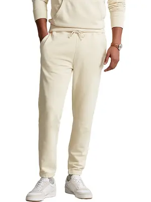 Ralph Lauren Fleece Sweatpant Ecru