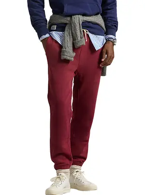 Ralph Lauren Fleece Sweatpant Red Carpet