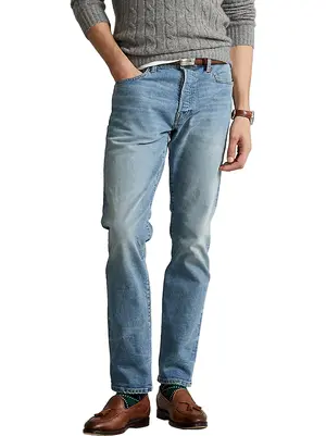 Ralph Lauren Hampton Relaxed Straight Jean Granger Stretch
