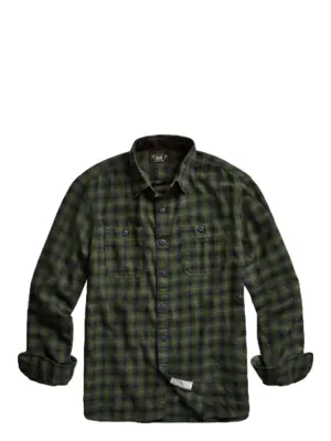 Ralph Lauren Plaid Twill Workshirt Green