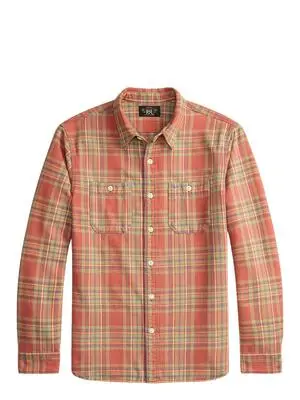 Ralph Lauren Plaid Twill Workshirt Red/blue/green