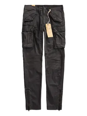Ralph Lauren Stretch Skinny Cargo Pants - Black