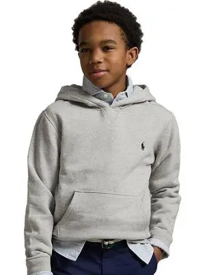 Ralph Lauren Fleece Hoodie - Andover Heather