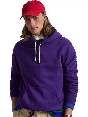 Ralph Lauren Ralph Lauren Fleece Hoodie Chalet Purple