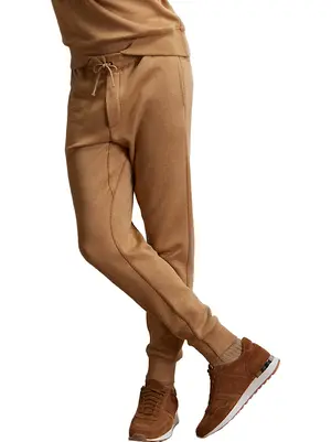 Ralph Lauren Fleece Jogger Pant Camel Melange