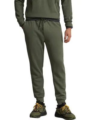 Ralph Lauren Fleece Jogger Pant Fossil Green