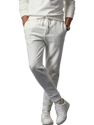 Ralph Lauren Fleece Jogger Pant Warm White