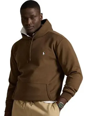 Ralph Lauren Double-Knit Hoodie Chestnut