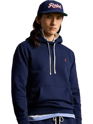 Ralph Lauren Rl Fleece Hoodie - Cruise Navy