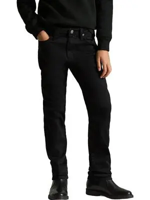 Ralph Lauren Sullivan Slim Stretch Jean Baker Black Wash