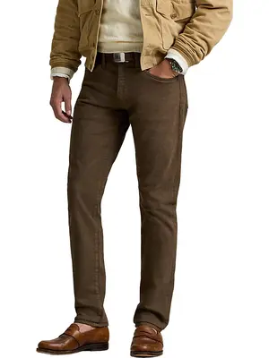 Ralph Lauren Sullivan Slim Stretch Jean Chestnut