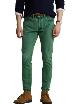 Ralph Lauren Sullivan Slim Stretch Jean Green