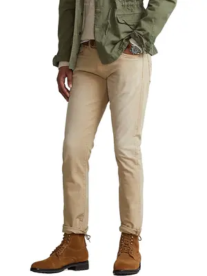 Ralph Lauren Sullivan Slim Stretch Jean Hdn Boating Khaki
