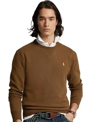 Ralph Lauren Ralph Lauren RL Fleece Sweatshirt Branch Brown
