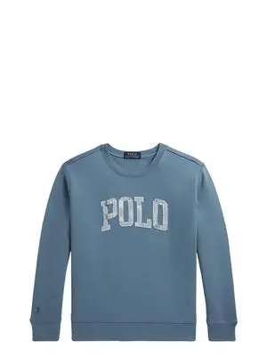 Ralph Lauren Logo Fleece Sweatshirt - Camp Blue