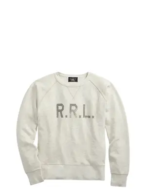 Ralph Lauren Logo Fleece Sweatshirt - Oatmeal Heather