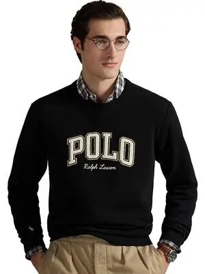 Ralph Lauren Logo Fleece Sweatshirt - Polo Black