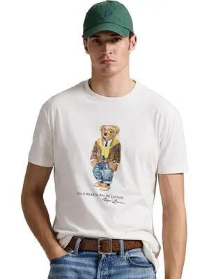 Polo Ralph Lauren Classic Fit Polo Bear Jersey T-shirt Nevis/hudsn Valley Bear