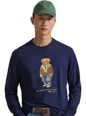 Ralph Lauren Classic Fit Polo Bear Jersey T-shirt - Newport Navy/hudson Valley