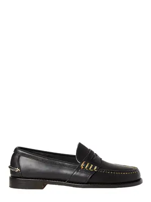 Ralph Lauren Ralph Lauren Edric Leather Penny Loafer Black
