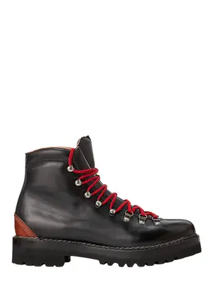 Ralph Lauren Fidel Burnished Calfskin Boots - Black