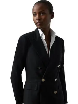 Ralph Lauren Camden Cashmere Jacket Black
