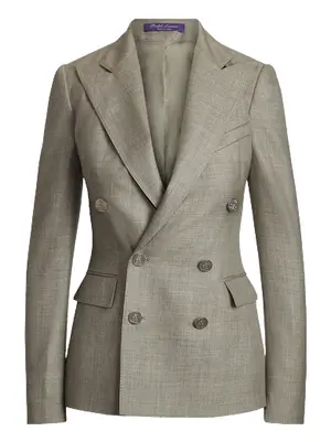 Ralph Lauren Camden Cashmere Jacket Grey