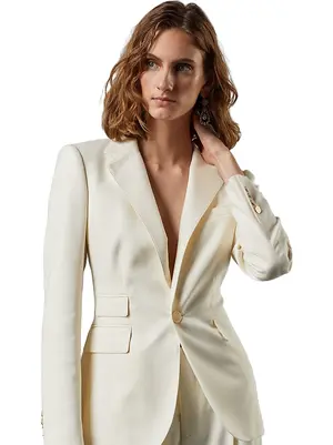 Ralph Lauren Parker Cashmere Jacket - Cream