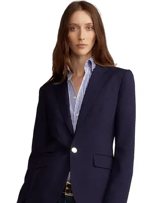 Ralph Lauren Parker Cashmere Jacket - Navy