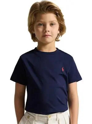 Ralph Lauren Cotton Jersey Crewneck Tee - Cruise Navy
