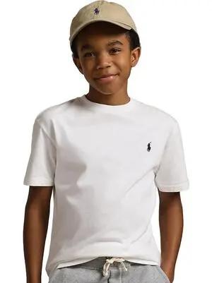 Ralph Lauren Cotton Jersey Crewneck Tee - White