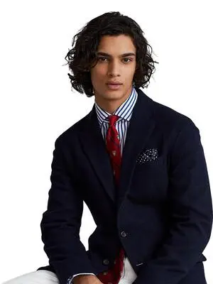 Ralph Lauren Polo Soft Tailored Herringbone Jacket - Navy/dark Navy