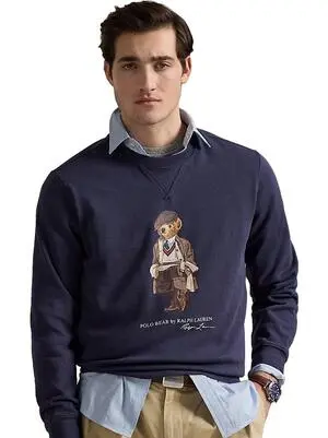 Ralph Lauren Polo Bear Fleece Sweatshirt - Faded Blue
